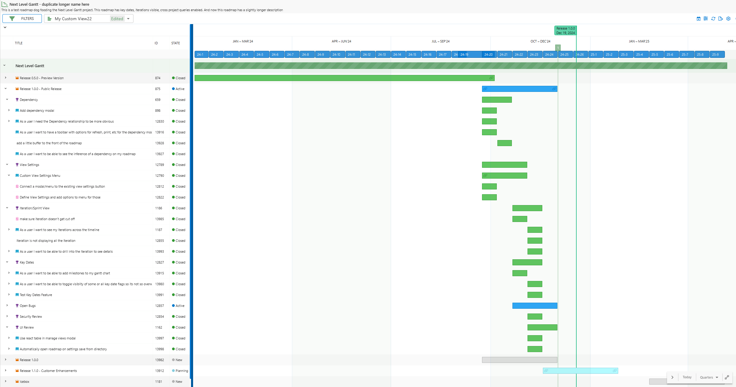 Next Level Gantt - Visual Studio Marketplace